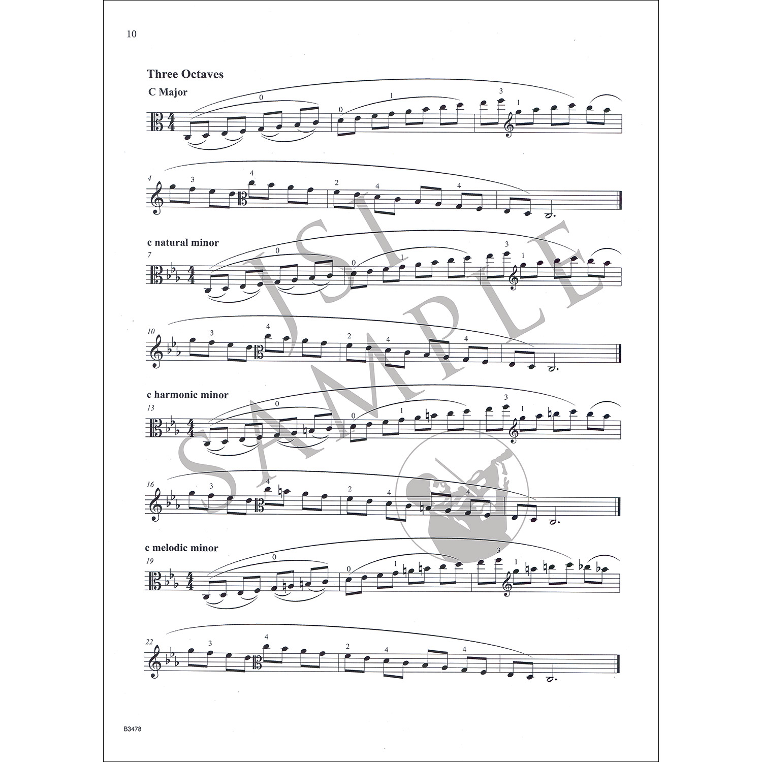 Advanced Scale Studies for Viola by Larisa Elisha (Carl Fischer)